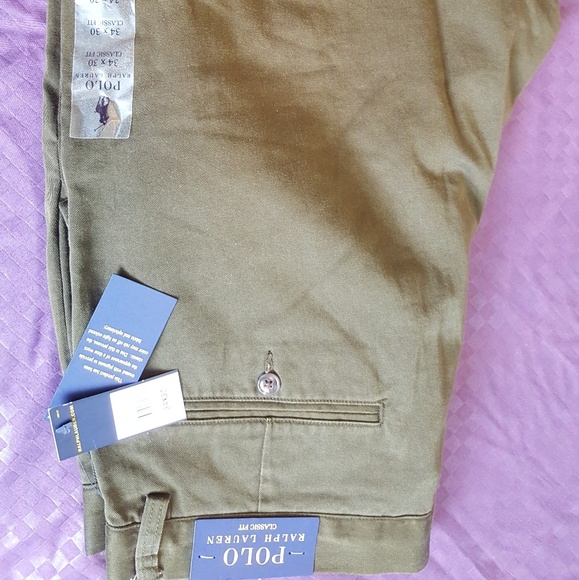 Polo Ralph Lauren | Pants | Polo Ralph Lauren Classic Fit 34x3 Casual Pants | Poshmark